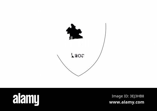 A simple outline of a shield containing a black silhouette of the ...