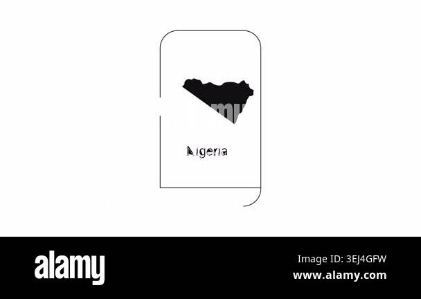 A minimalist vector illustration of a smartphone displaying the map of ...