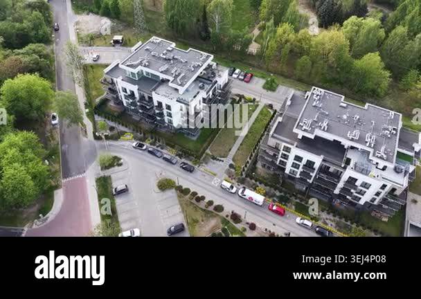 Residential area showing comfortable outdoor furniture Stock Video ...