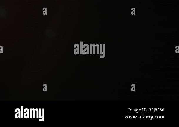 Real Shooted Lens Flare Transitions on Black Background in Slow Motion ...
