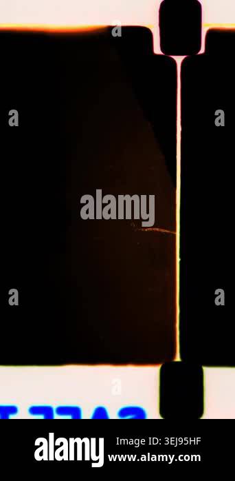 Distressed 16mm Film Leader Color Frame Texture. High quality 4k ...