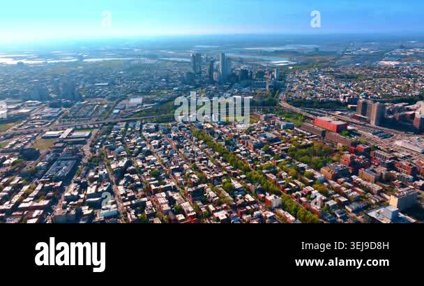 Beautiful low-rise urban landscape with lots of greenery. A cluster of ...