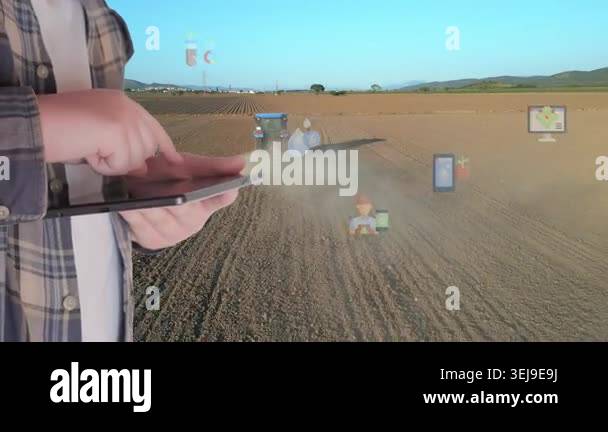 Professional agriculture management, reducing farming risks, monitoring ...