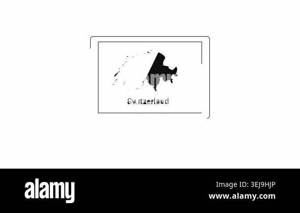 A simple line drawing of a laptop computer with the outline of ...