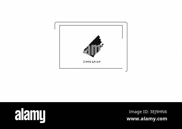 A simple line drawing of an open laptop. The screen displays a black ...