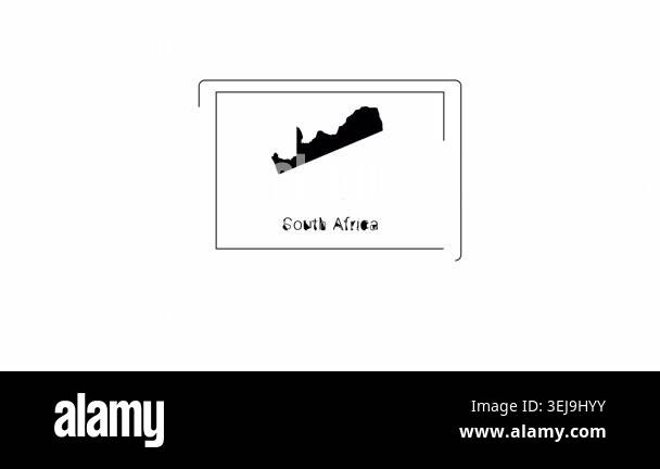 A minimalist illustration of an open laptop showing the silhouette of ...