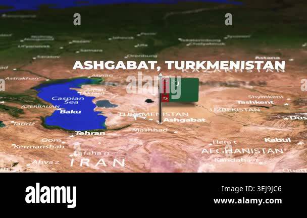 Flight From Ashgabat Turkmenistan to Stockholm SWEDEN with flag pins ...