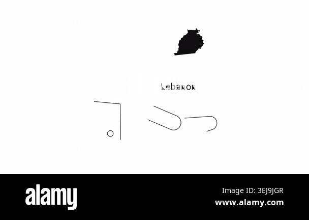 A simple line drawing of an open hand with a silhouette of the map of ...