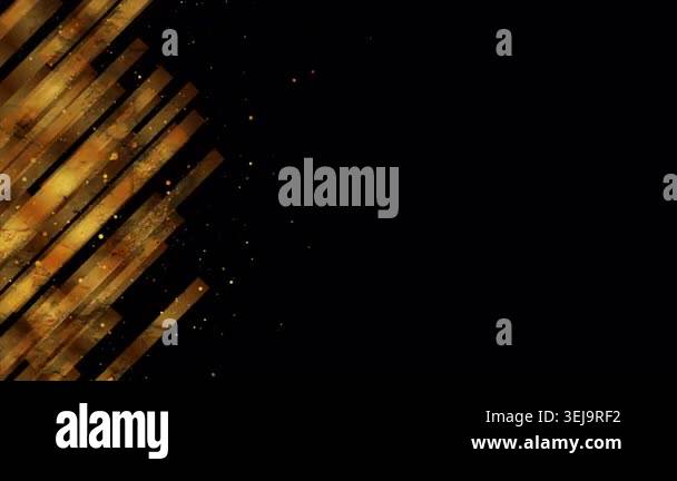 Golden grunge stripes and dots geometric abstract background. Seamless ...
