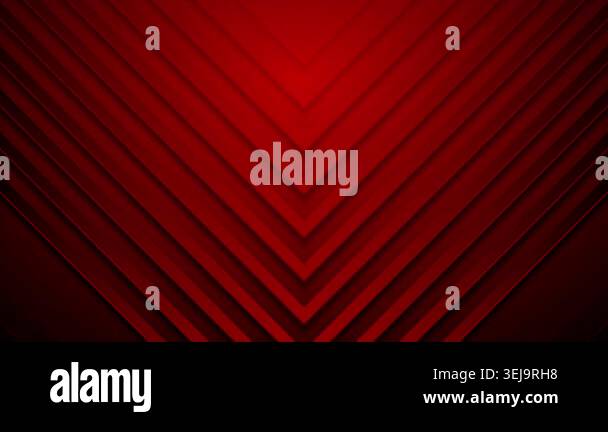 Dark red arrows abstract technology geometric motion background ...