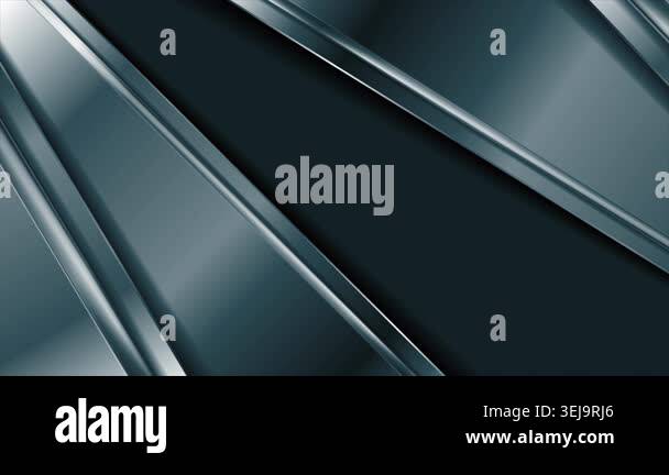 Blue metallic technology abstract motion background. Seamless looping ...