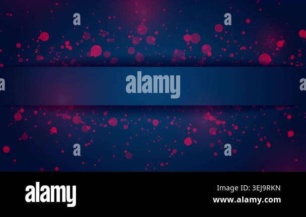 Purple shiny sparkling particles on dark blue background motion design ...