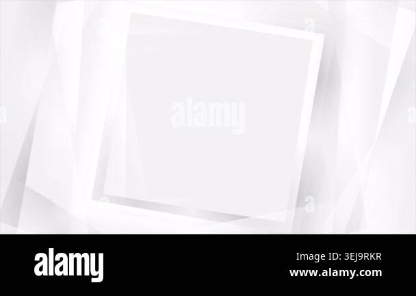 Grey white geometric tech squares abstract minimal background. Seamless ...
