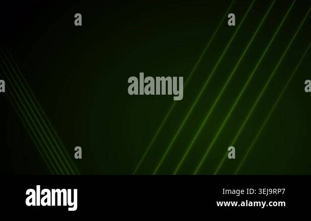 Green glowing neon triangles abstract tech motion background. Seamless ...