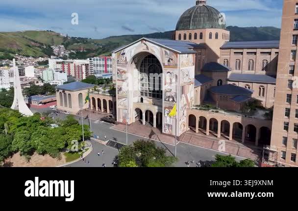 Basilica Of Our Lady Aparecida In Aparecida Sao Paulo Brazil ...