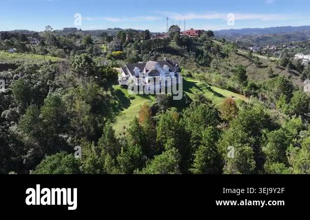 Luxury Hotel In Campos Do Jordao Sao Paulo Brazil. Highrise Building ...