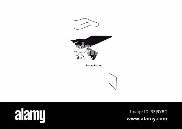 Three minimalist line drawings of cupped hands, with the middle one ...