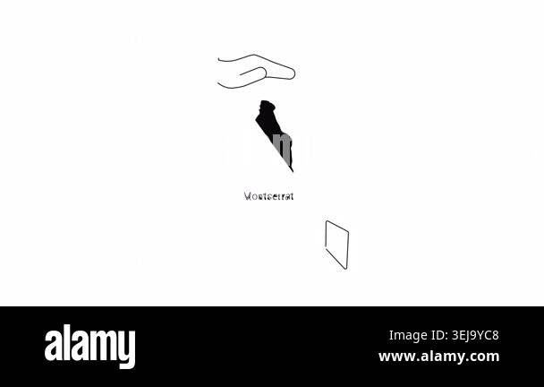 A minimalist line drawing shows two open hands, one above and one below ...