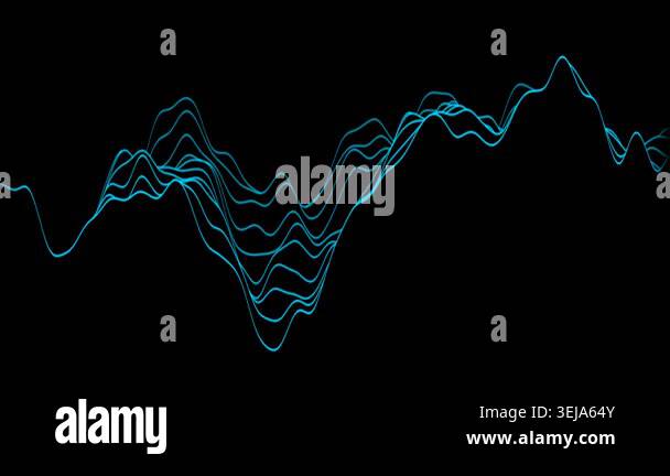 3 d rendering of an abstract digital background Stock Video Footage - Alamy