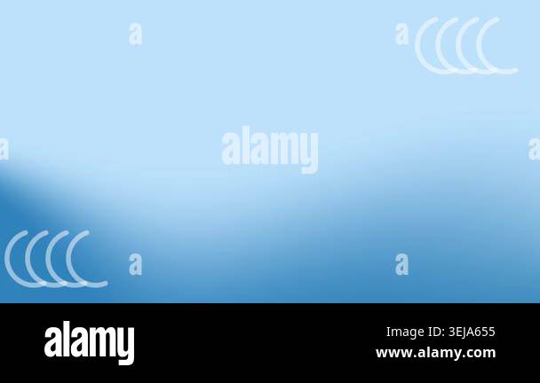 Elevate your virtual presence with this serene abstract blue gradient ...