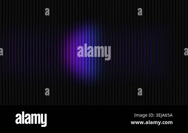 Abstract background featuring vibrant neon light glowing and moving ...