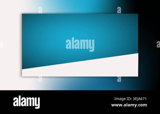 Clean and minimalist abstract background featuring a blue gradient and ...