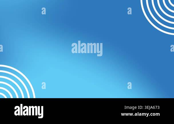 Elevate your virtual presence with this modern blue gradient zoom ...