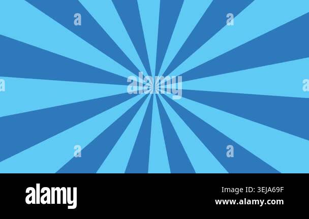 Vibrant blue sunburst animation perfect for Zoom, virtual meetings, and ...