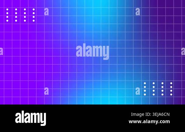 Vibrant purple and blue gradient background with a subtle digital grid ...