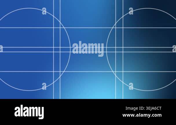 Dynamic abstract blue gradient background with glowing geometric lines ...