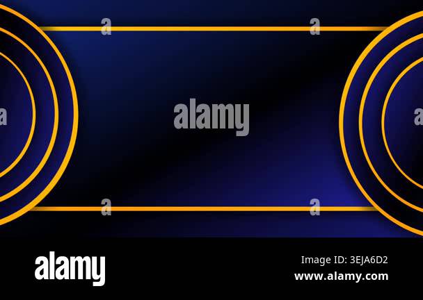 A luxurious gold background featuring modern geometric circles and a ...