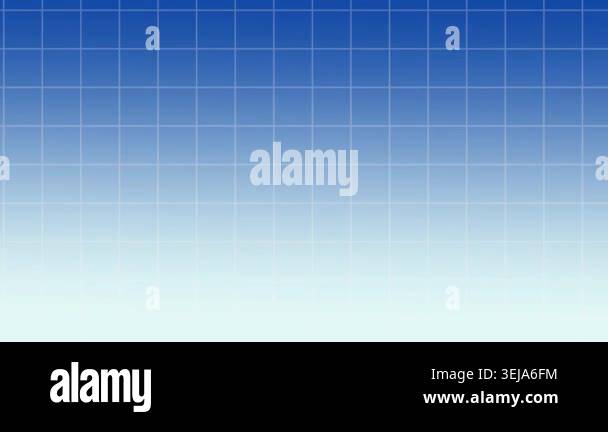 Seamless looping abstract blue gradient background with a subtle grid ...
