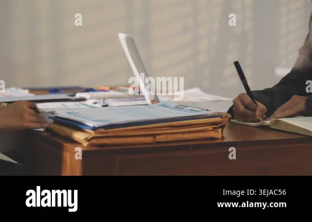 business people working in office Stock Video Footage - Alamy