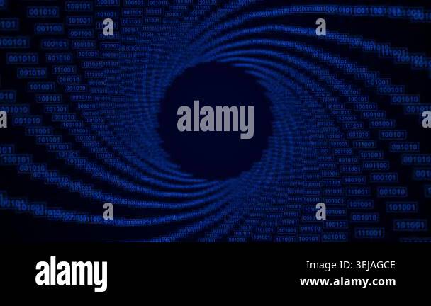 Network Data Blue Video Animated Background Stock Video Footage - Alamy