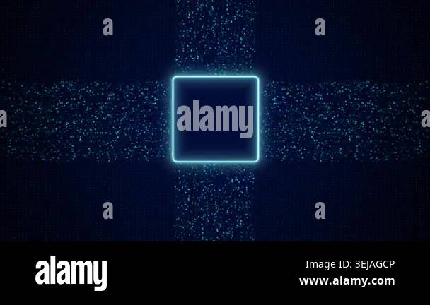 Futuristic Digital Technology Circuit Boards Video Animated Background ...