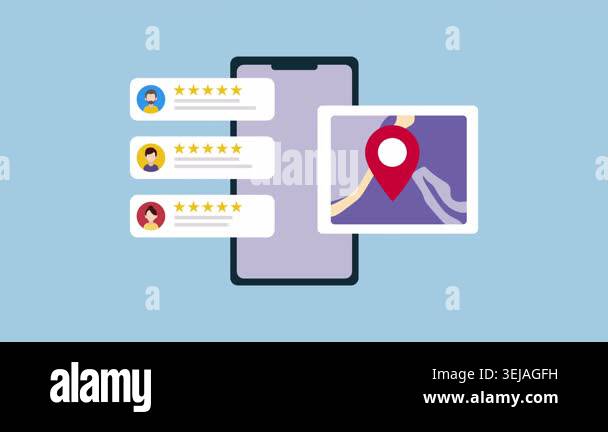 A location pin on map with mobile phone, Local SEO for small businesses ...