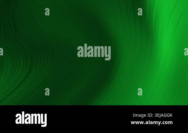 Abstract flowing green light waves moving video motion background Stock ...