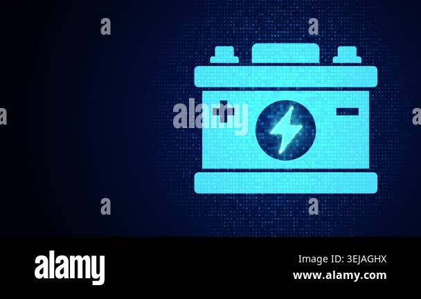 Accumulator battery icon made with electricity signs, Charging point ...
