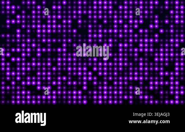 Beautiful mosaic background of glowing dots moving in retro style video ...