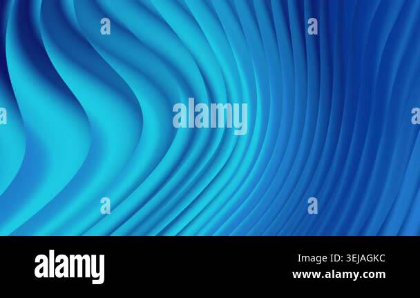 Abstract blue waves video motion background Stock Video Footage - Alamy