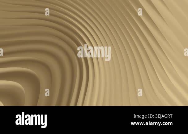 Abstract Golden Waves Ochre Wavy video motion background Stock Video ...