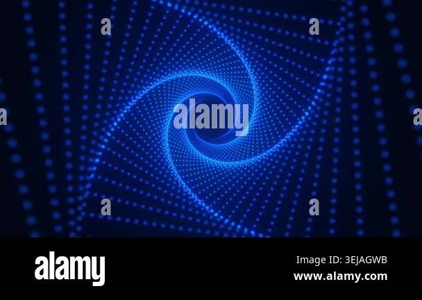Space Tunnel Abstract Light Video Animated Background Stock Video ...