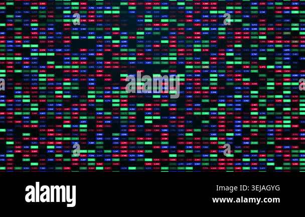 Geometric mosaic background featuring a colorful square pattern Video ...