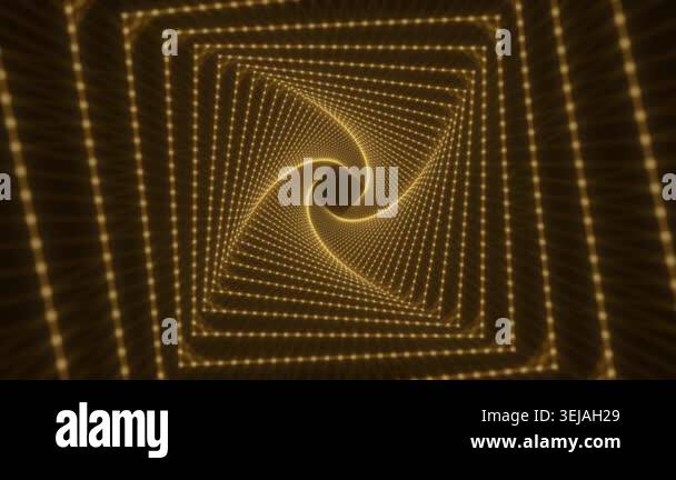 Abstract Wireframe Tunnel, Pink Wormhole Video Animated Background ...