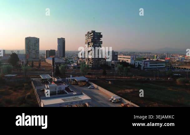 Modern Apartment Buildings and Commercial Plazas in Angelopolis ...