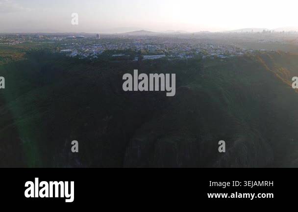 Guadalajara Cityscape Reveal Featuring a Cinematic Aerial Drone ...