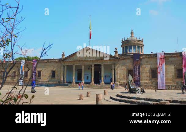 Low Angle Editorial Street Photography of the Historic Cabaas Museum ...