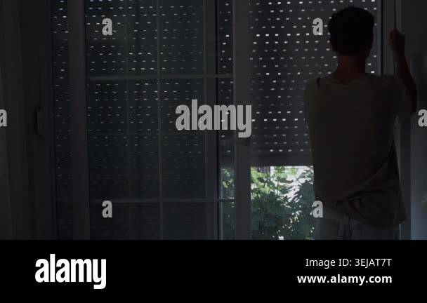 Closing window blinds to block sunlight, emotional withdrawal and ...