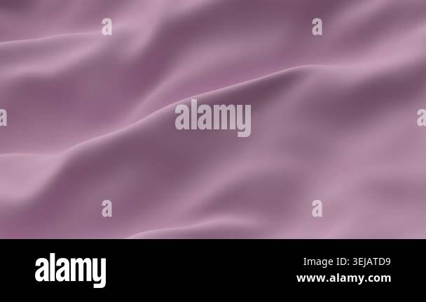 Silk pastel fabric background soft pink wave cloth 3d animation satin ...