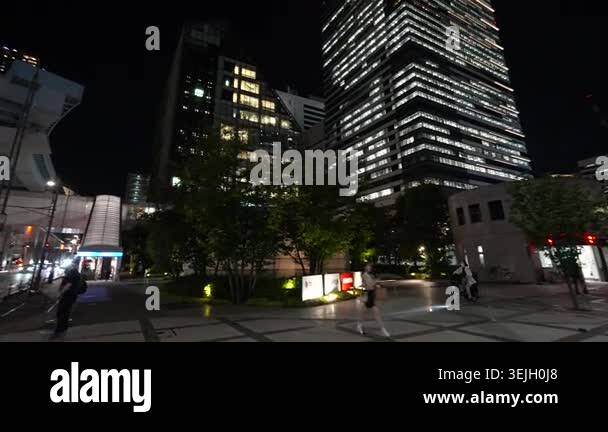 Toyosu, Japan Tokyo Night View 2024 Stock Video Footage - Alamy